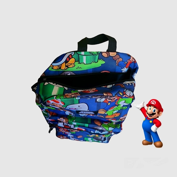 Nintendo | Bags | Nintendo Super Mario Backpack | Poshmark